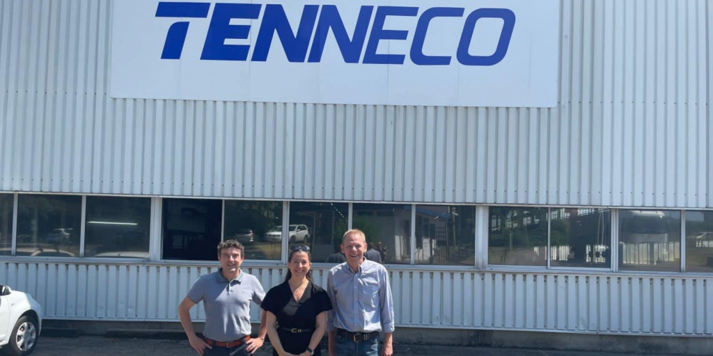 Visite de Tenneco à Schirmeck - Louise Morel